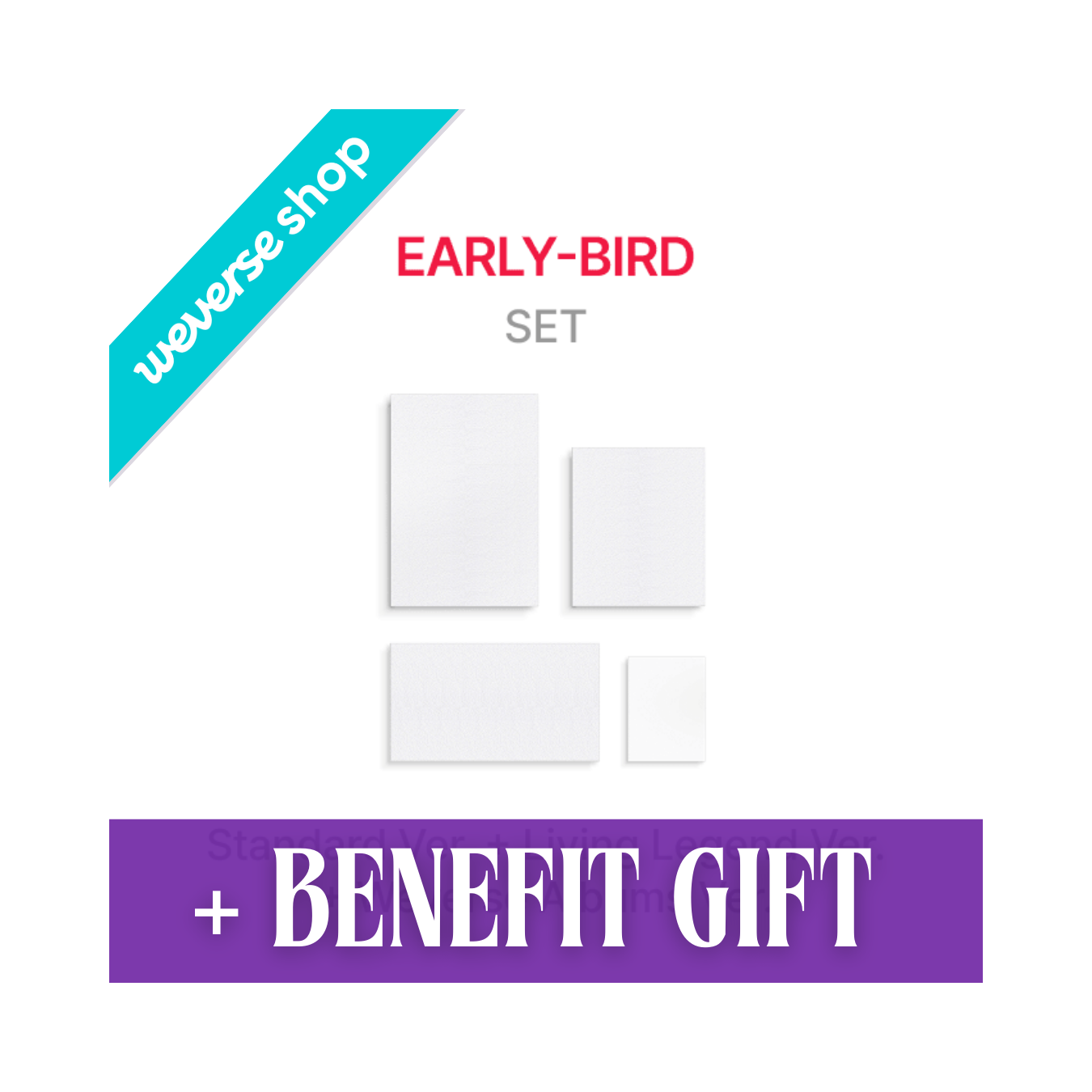 [EARLY-BIRD] BTS - Arirang [4 ALBUMS SET] + Weverse Gift [9396]